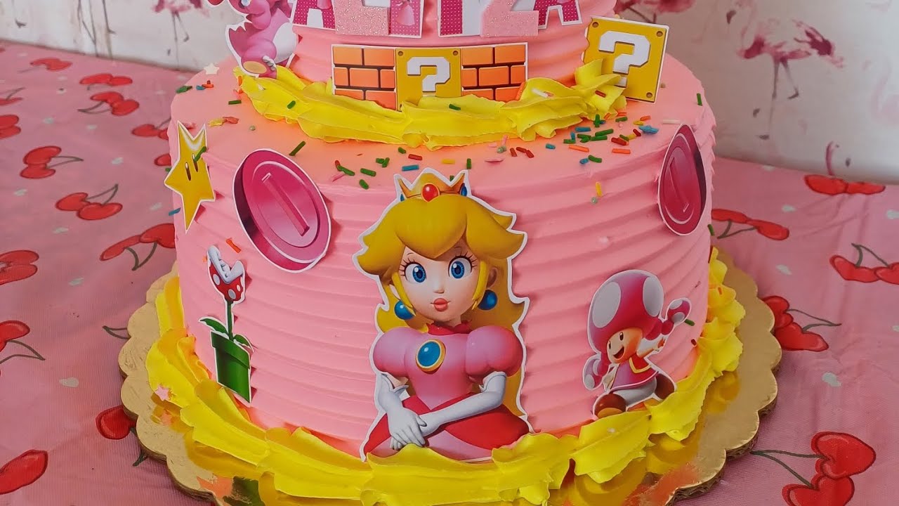 Pastel princesa peach causa infarto😱😱😱😱 - YouTube