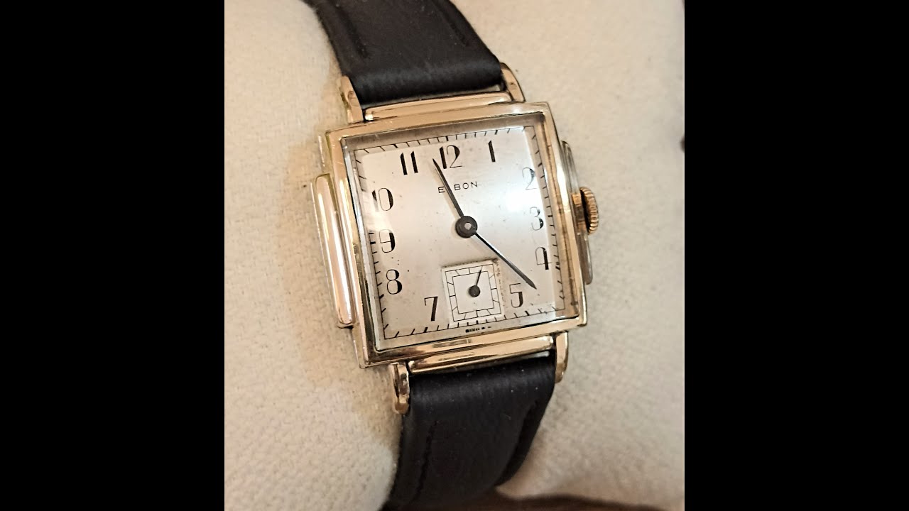 Reloj Elbon Vintage Chapa Oro Suizo swiss watch as 1153 Venta Mercado ...
