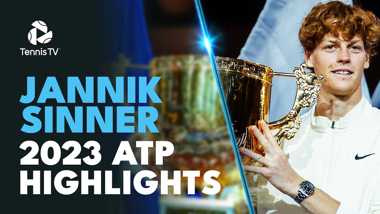JANNIK SINNER: 2023 ATP Highlight Reel - YouTube