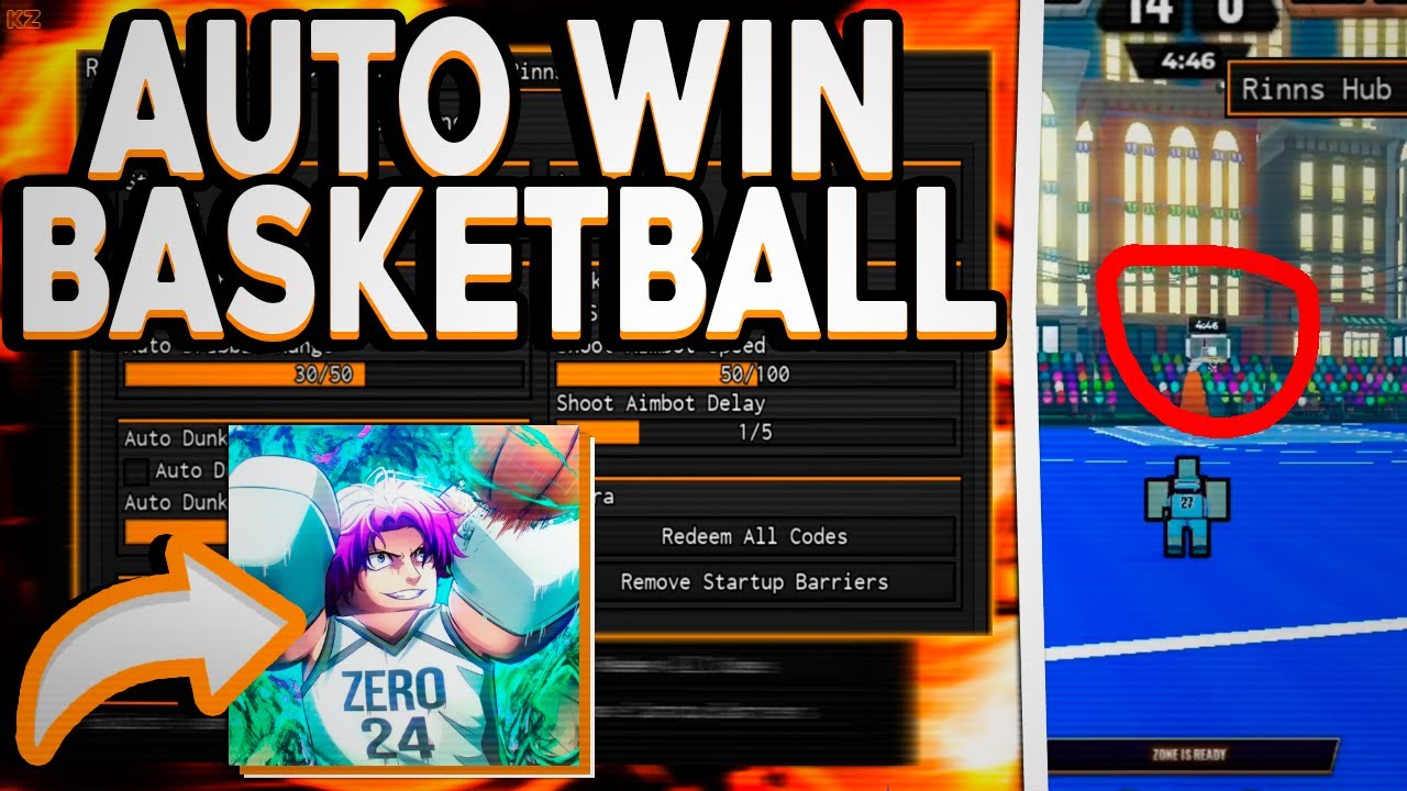 Basketball: Zero SCRIPT - Auto Win, Auto Dribble, Auto Farm! (Mobile ...
