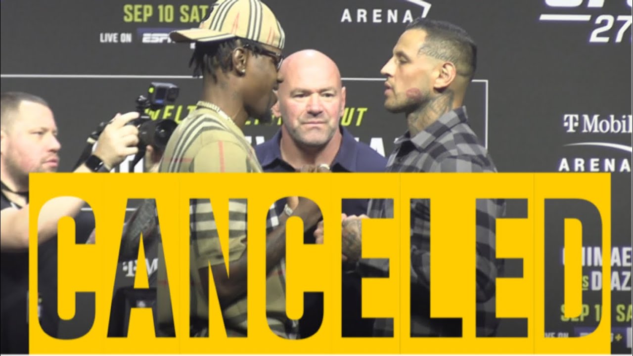 UFC 279 Press Conference CANCELED DUE TO FIGHTS BACKSTAGE - YouTube