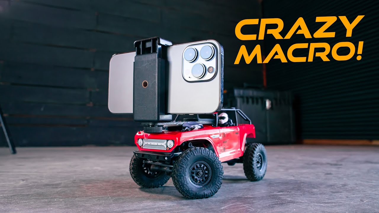 iPhone 13 Pro Macro Zoom Shots on RC Car - YouTube