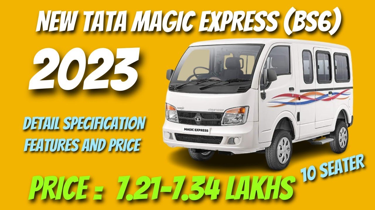 New Tata Magic Express (BS6) - Quick Review | Graphics Animation ...