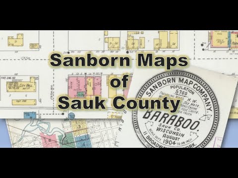 Sanborn Maps of Sauk County - YouTube