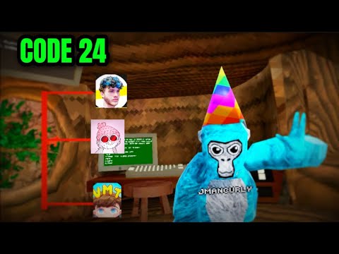 Joining 50 different FAN CODES in Gorilla Tag - YouTube