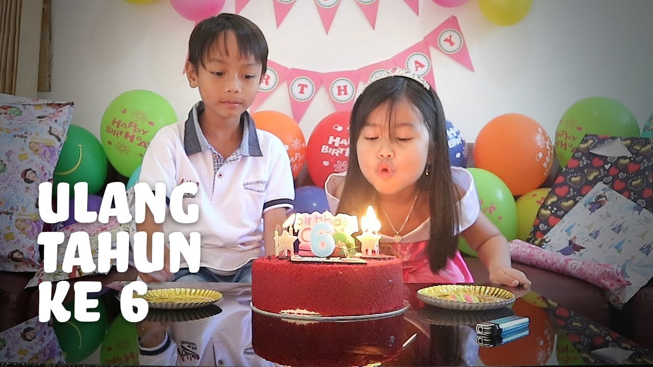 ULANG TAHUN KE 6 | SENJA FIRSTA - YouTube
