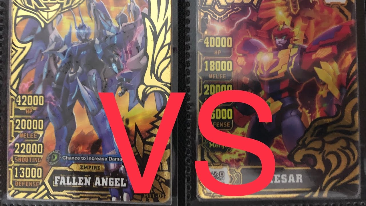 Hero of robots Caesar Vs. Fallen Angel - YouTube