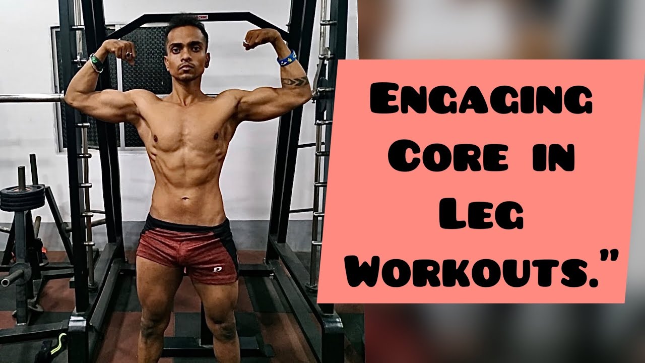 Engaging core in leg workouts! how to engage your core!fitornot - YouTube