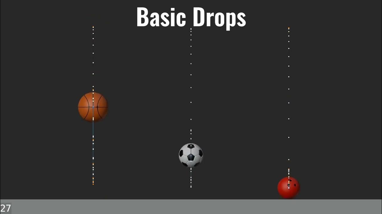 bouncing ball animation Blender - YouTube