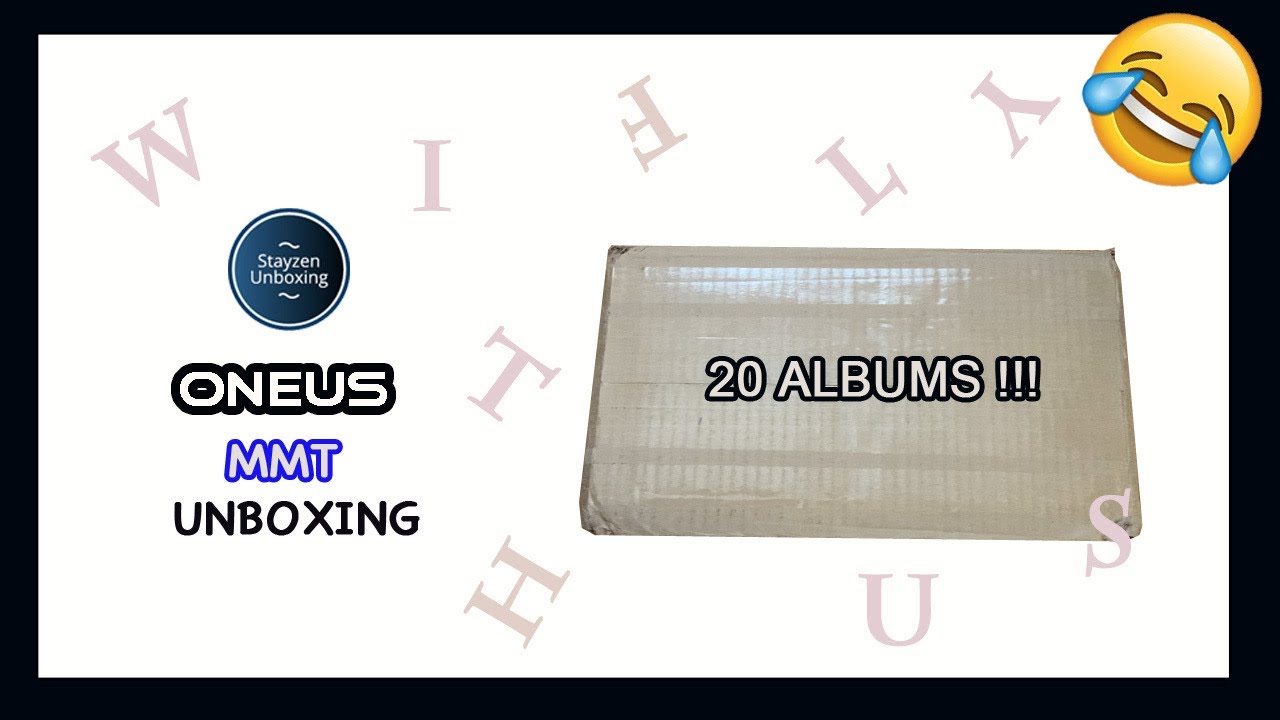 Kpop Unboxing - Oneus Fly With Us MMT Album Unboxing - YouTube