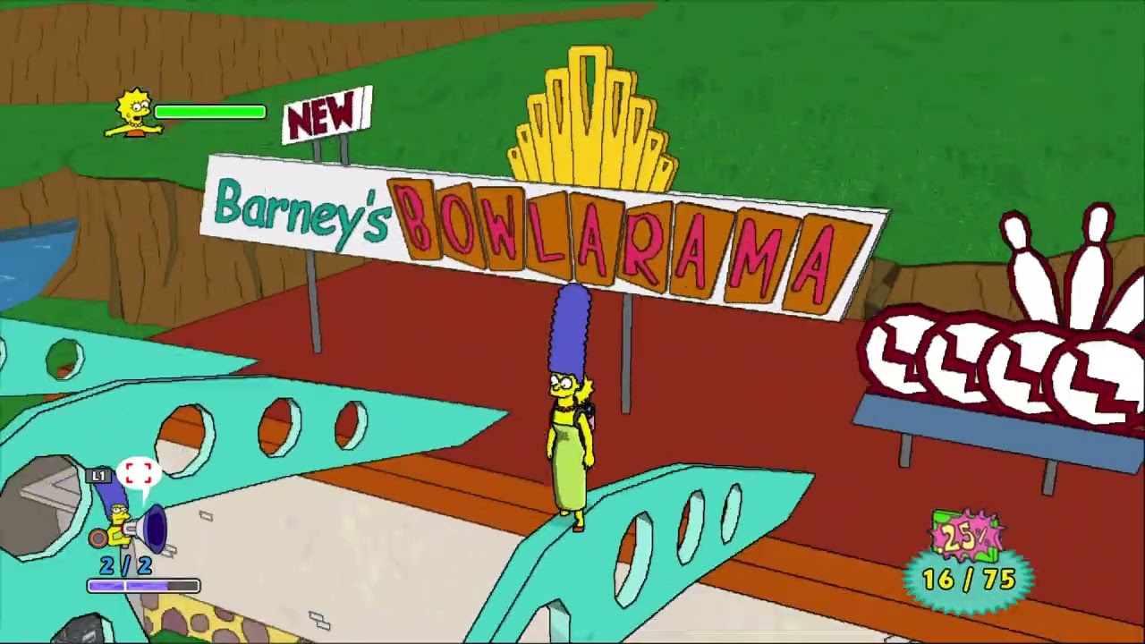 The Simpsons Game - 20 - Springfield - Try-n-Save Coupon Locations (US ...