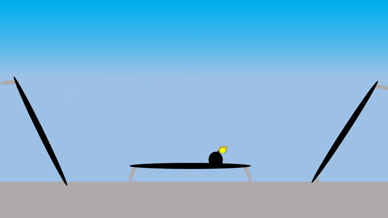 Trampoline Animation - YouTube