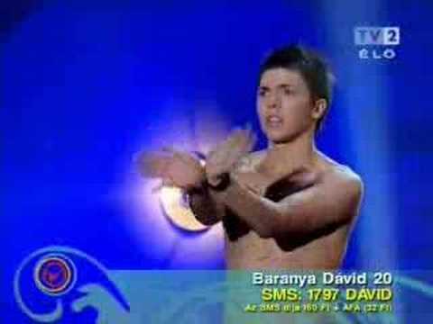 Baranya Dávid táncművész (TV2 - Megatánc) - YouTube