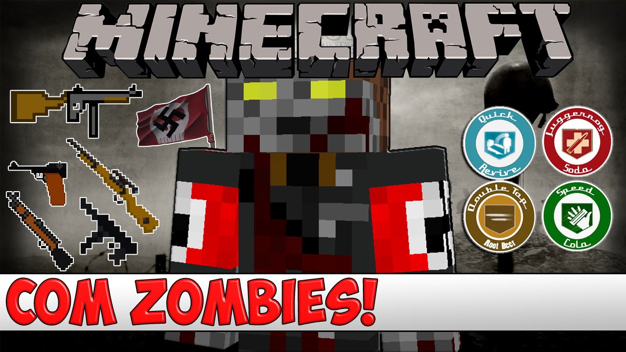 Minecraft Bukkit Plugin - Call of Minecraft: Zombies - Tutorial - YouTube