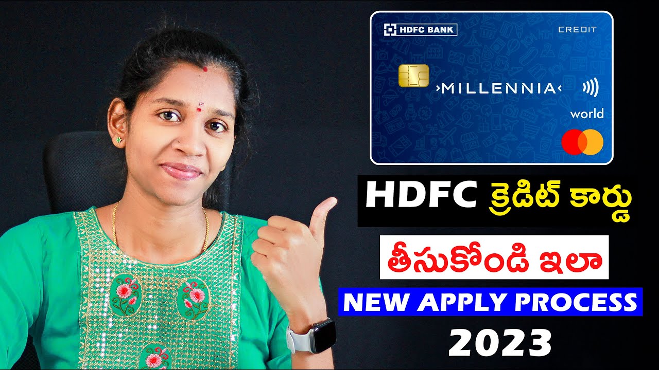 HDFC Credit Card Apply Online Telugu | Instant Approval Credit Card ...