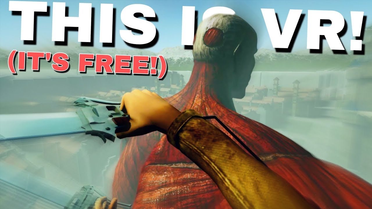 This FREE Attack On Titan VR Game is UNBELIEVABLE... - YouTube