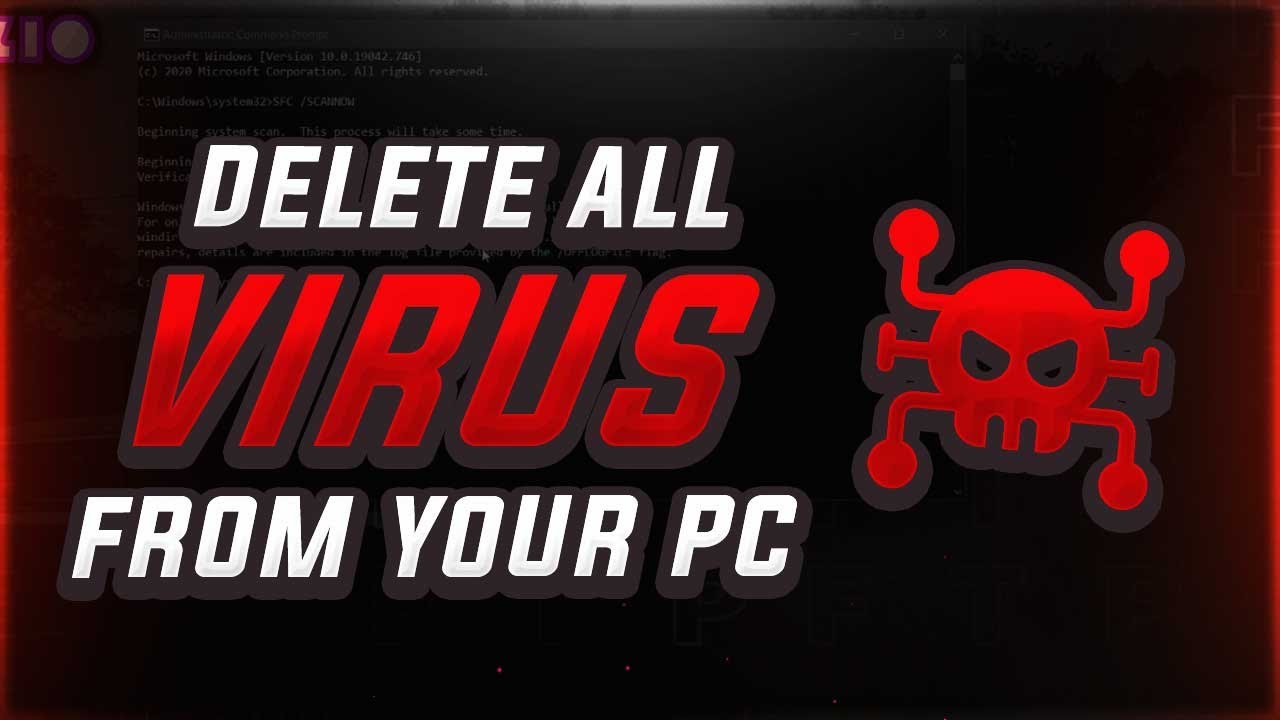 How To Remove All Viruses Using CMD Delete Viruses From Windows 10
