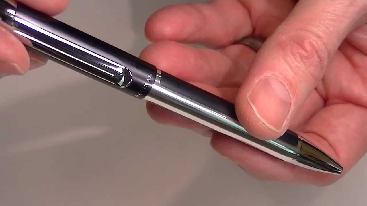 Pelikan Pura Ballpoint Pen - YouTube