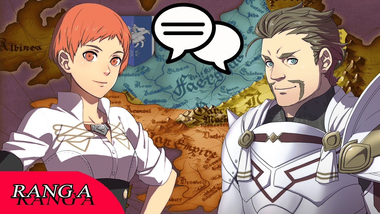 Fire Emblem Three Houses : Léonie et Alois Rang A [Dialogue de Soutien ...