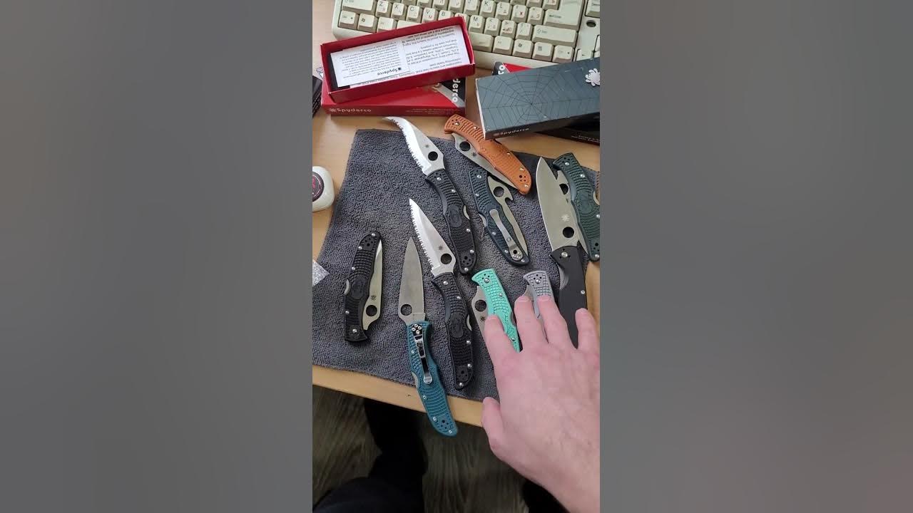 Spyderco Endura 4. Спайдерко Эндура 4. Лучший edc нож 2023 г. - YouTube