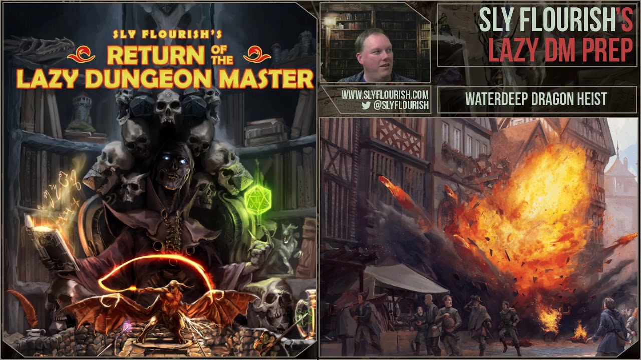 Lazy D&D Prep: Waterdeep Dragon Heist, Fireball pt 2 - YouTube