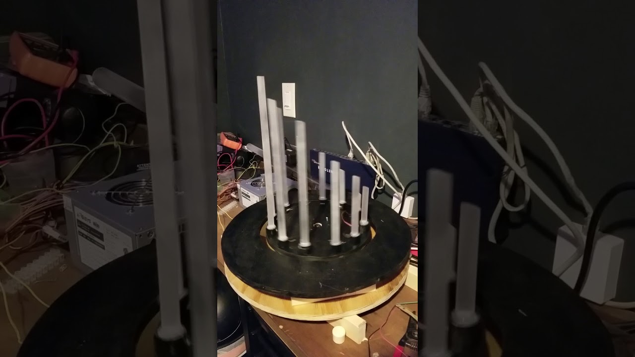 Doctor Who Console room. Time Rotor build. - YouTube