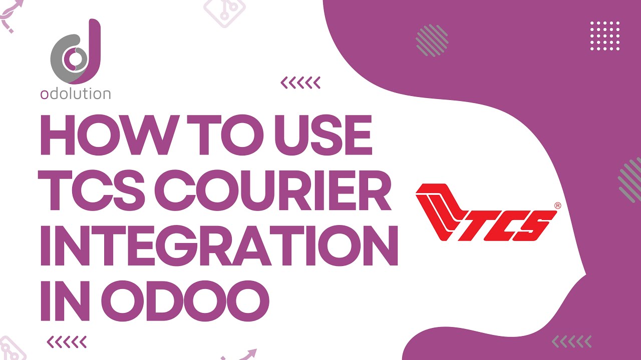 How to Use TCS Courier Integration in Odoo - YouTube