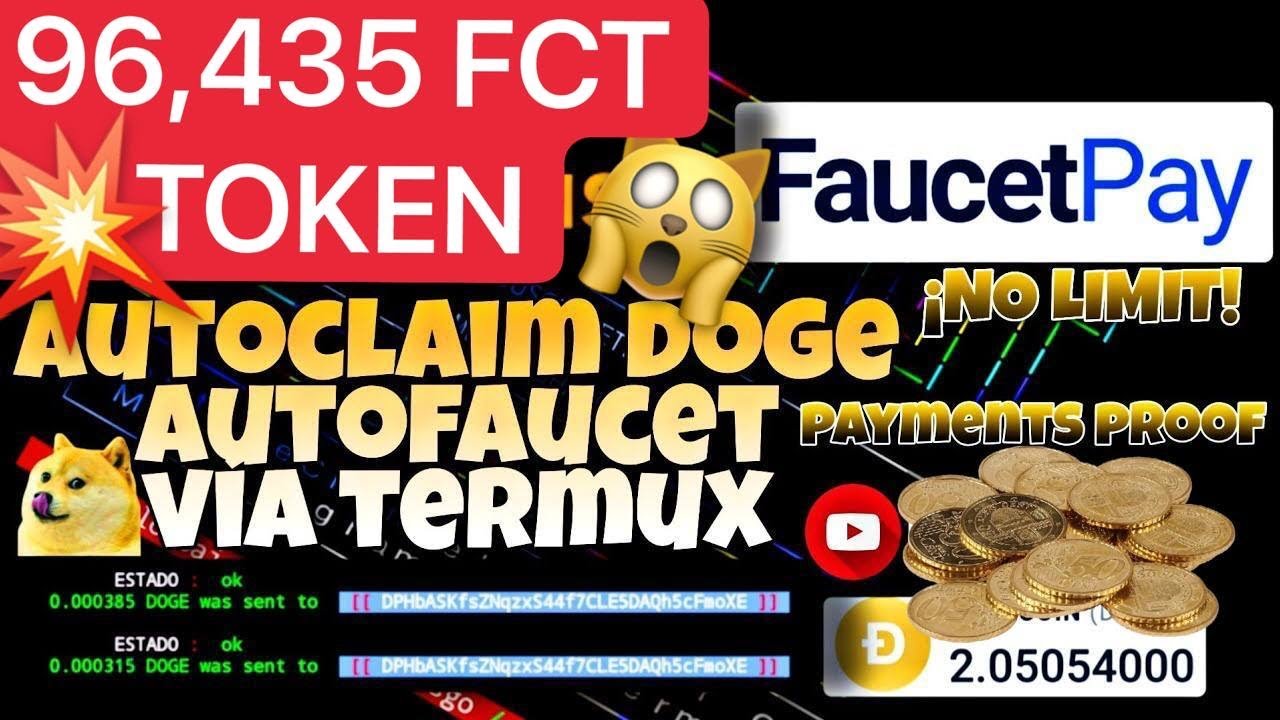😱 AUTOFAUCET | 96,435 FCT TOKEN | TERMUX SCRIPT AUTOMATED DOGE CLAIM ...