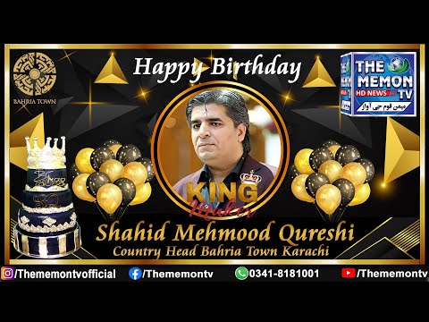 Birthday Celebration's King Maker, Boss Of The Bosses Mr. Shahid Mehmood Qureshi (Country Head BTK)