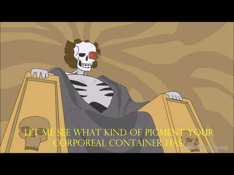 Emperor's TTS animated - Kitten's armor gets removed