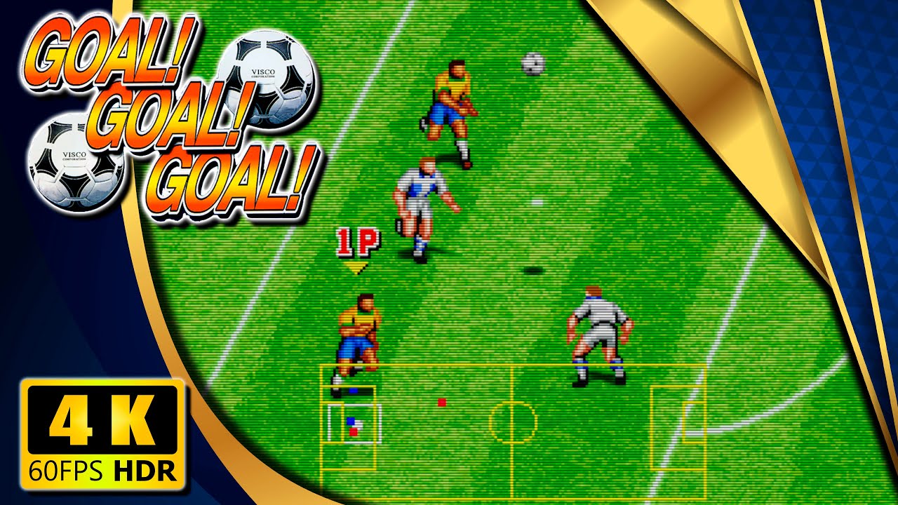 Goal! Goal! Goal! (Neo Geo AES) (Unreleased) 【Longplay】 - YouTube
