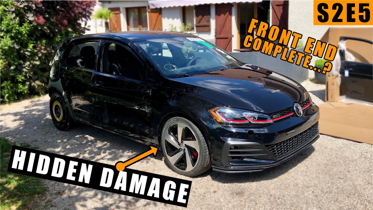 Rebuilding a WRECKED 2019 VW GOLF GTI Mk 7.5 - Part 5 - YouTube