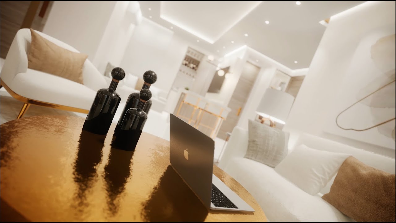 Animation 4K Apartment Interior Design - YouTube