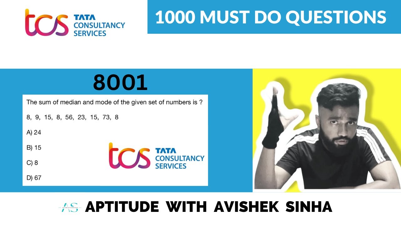 Q.No. 8001 | TCS NINJA NQT | Actual Questions Asked | 1000 MUST DO ...