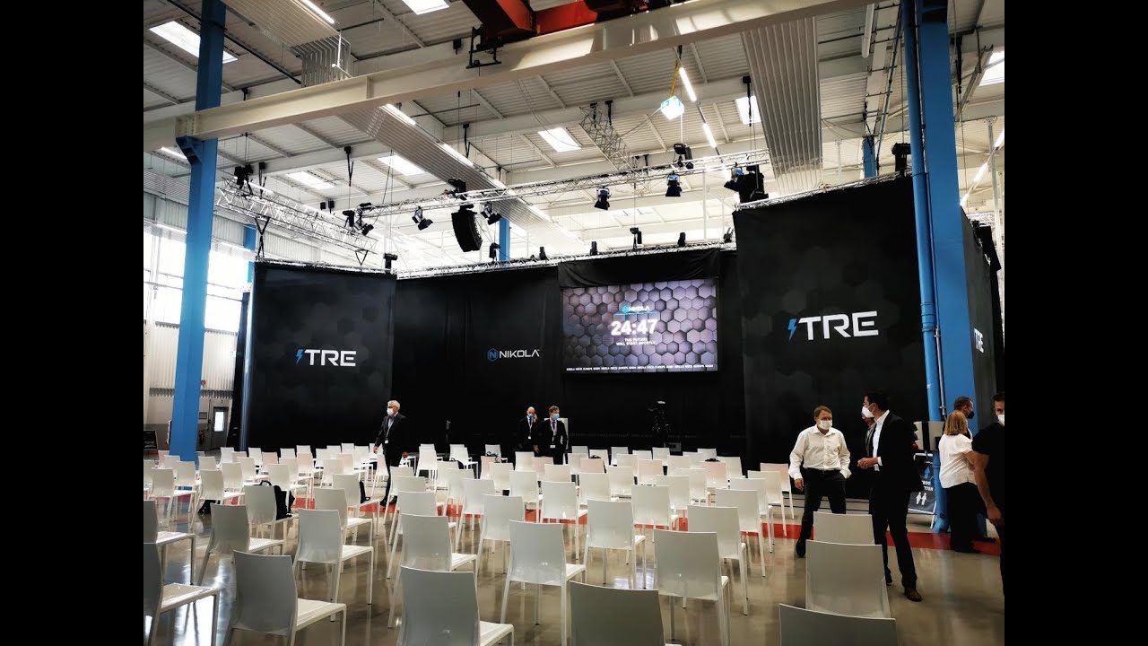 World Premiere Launch Nikola Iveco Europe Plant in Ulm - YouTube