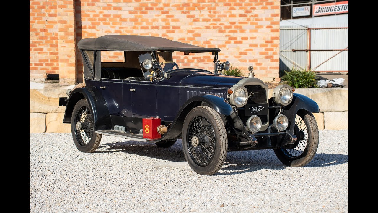 1924 Packard Model 226 Six Sport Tourer - YouTube