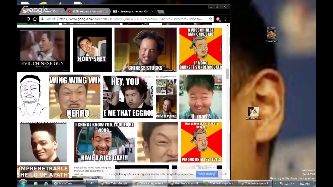 setting funny pictures as my wallpaper - YouTube