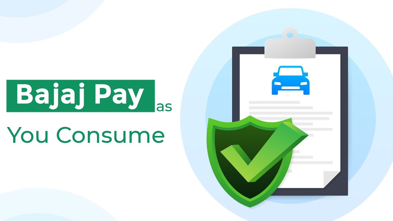 Bajaj Pay as You Consume | Motor Insurance - YouTube