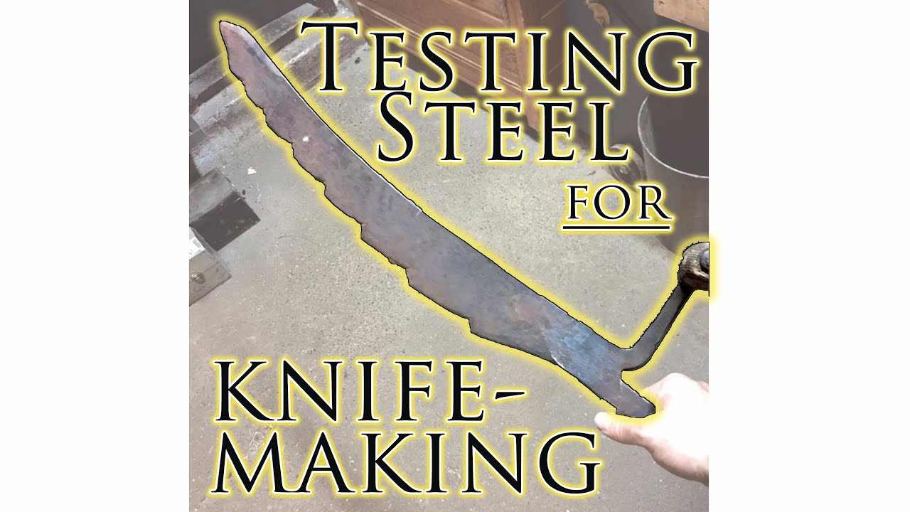 Knife Metal Test - Antique Hay Saw - YouTube