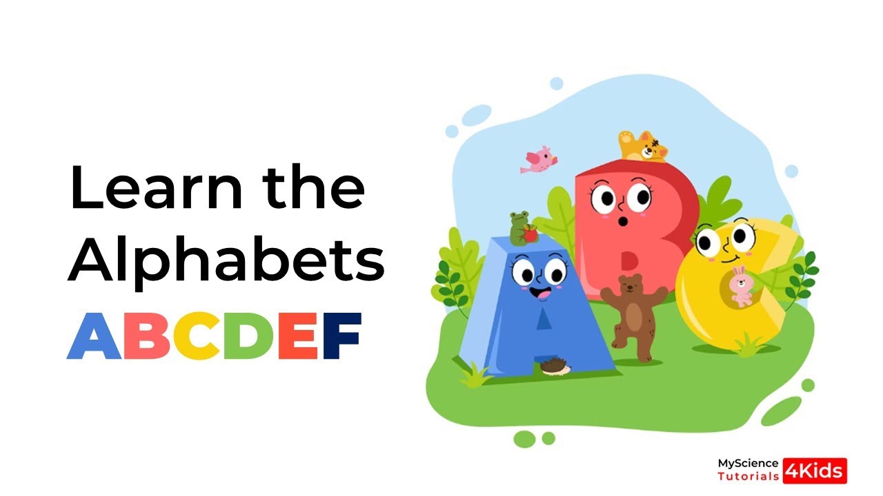 Learn the alphabets, ABCD I English vocabulary | ABC for toddlers ...