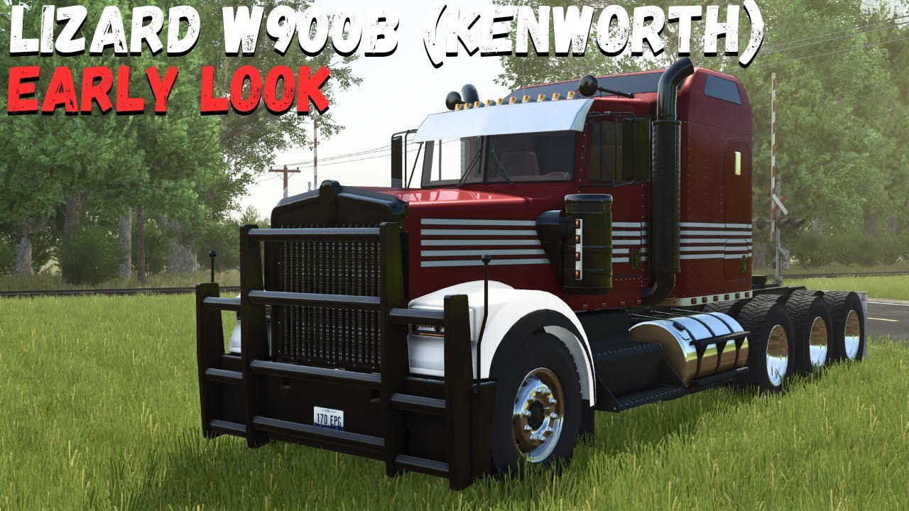 EARLY LOOK LIZARD W900B (KENWORTH) BY SLEUTJES MODDING | Farming ...