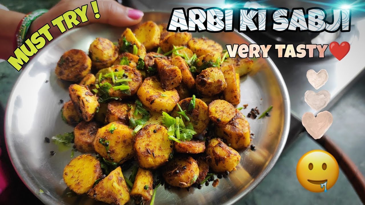 MAKE THIS ARBI KI SABJI IN 2 MINUTES - SO EASY AND TASTY! - YouTube