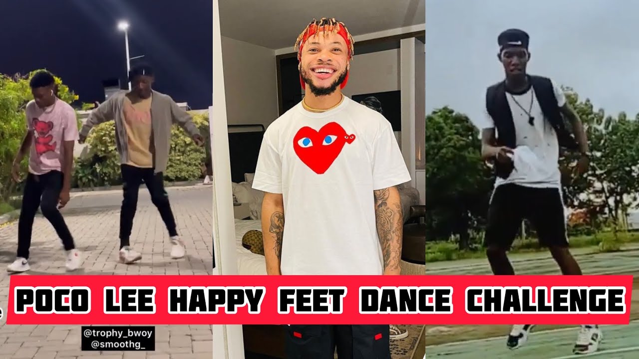 Poco lee happy feet dance challenge videos - YouTube