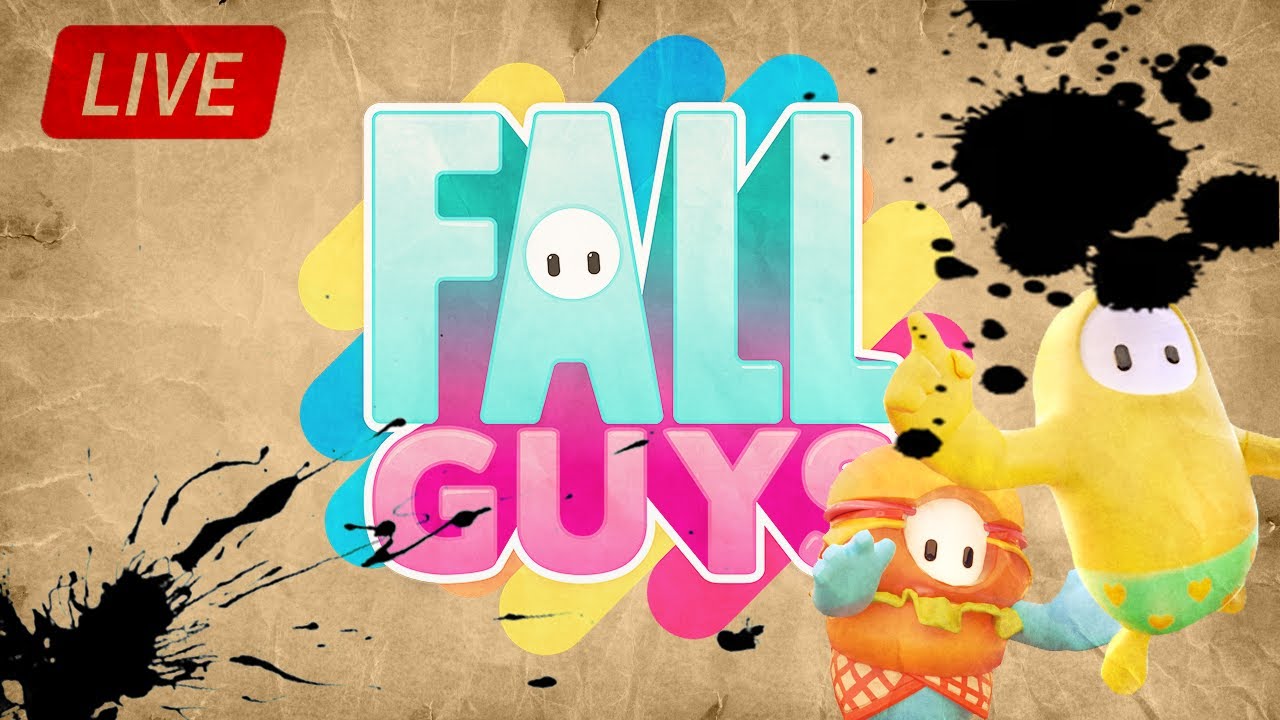 LIVE | Fall Guys | Try not to fall behind - YouTube