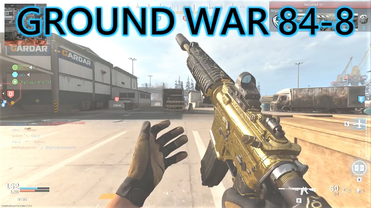 CoD: MW Ground War (84-8) PC HD Sniping Gameplay | AX-50 - YouTube