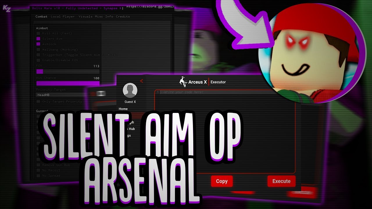 🔥 Script Arsenal Op - Silent Aim, ESP e outros!! (Mobile & PC) 2022 ...