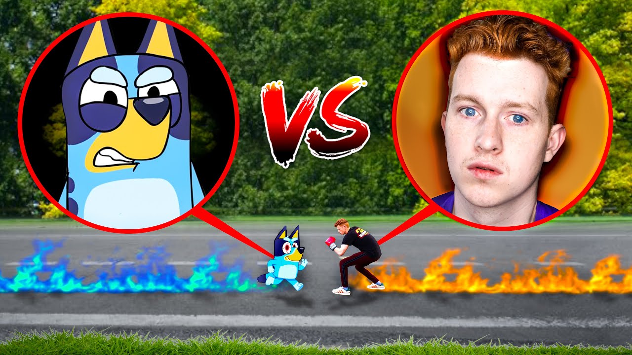 DRONE CATCHES BLUEY VS TORG IN REAL LIFE!! *Cursed Bluey* - YouTube