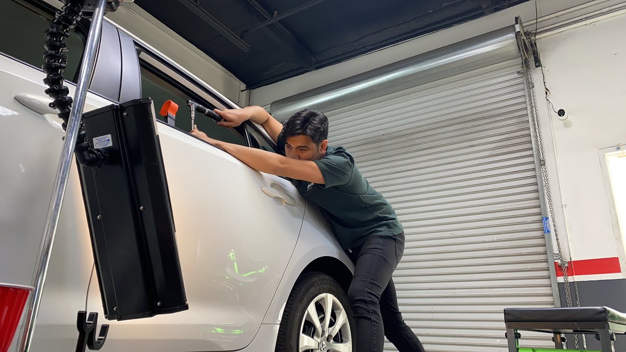 PDR Training - Student Test Day - Door Dent - YouTube