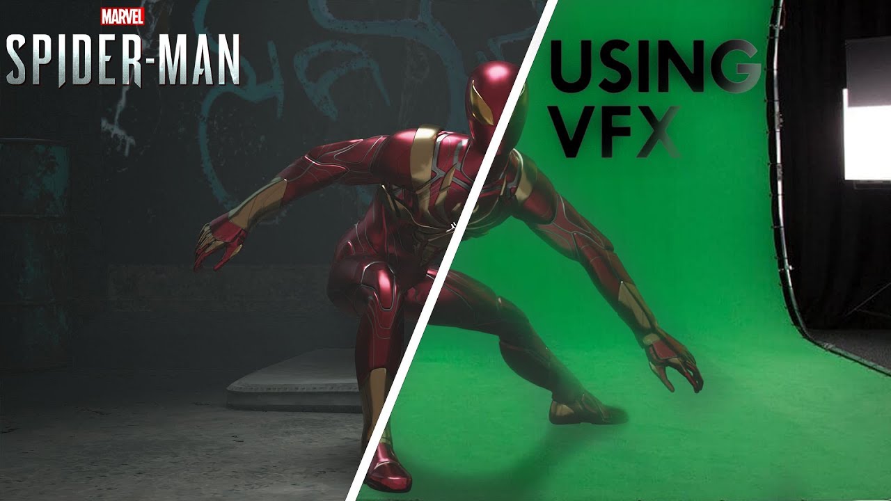 How I Used VFX To Turn Myself Into IRON-SPIDER | Spider-Man VFX - YouTube
