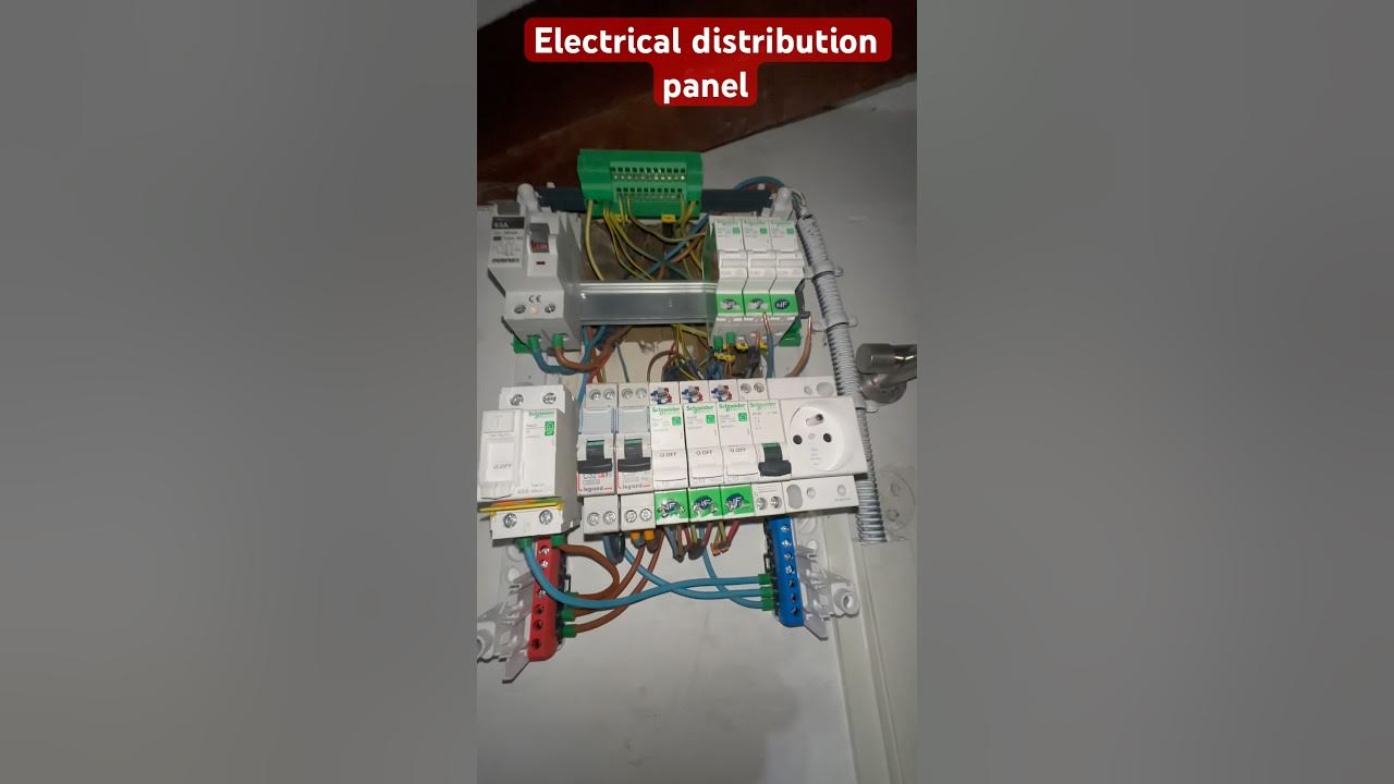 electrical distribution panel #electrical #housewiring #arduino # ...